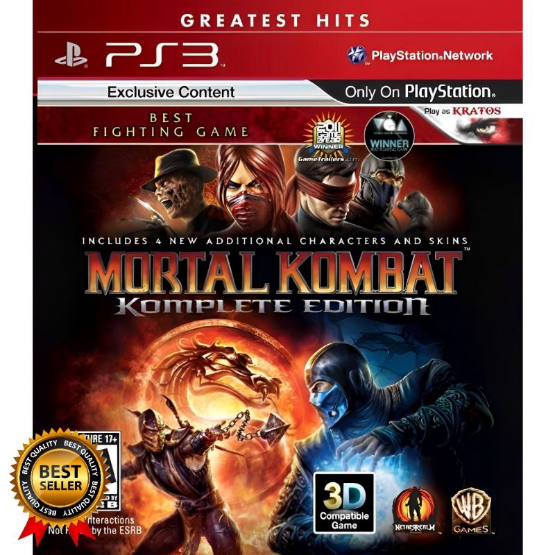 Jual Kaset Game Flashdisk PS3 CFW OFW HEN Mortal Kombat Komplete Edition | Shopee Indonesia
