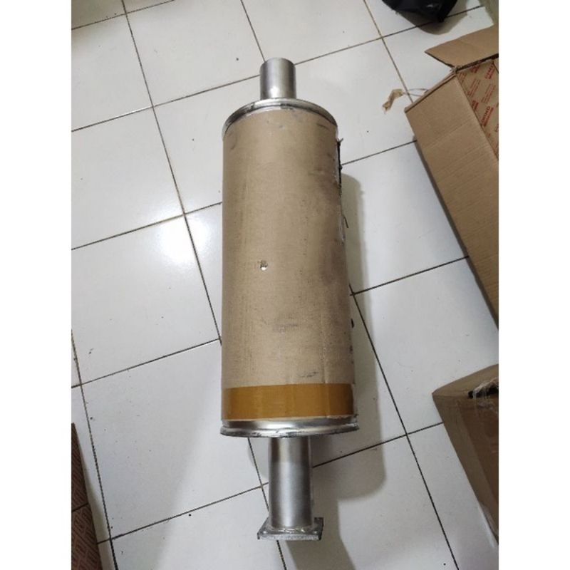 Jual MUFFLER TABUNG KNALPOT HINO LOHAN 500 FM260JD ASLI | Shopee Indonesia