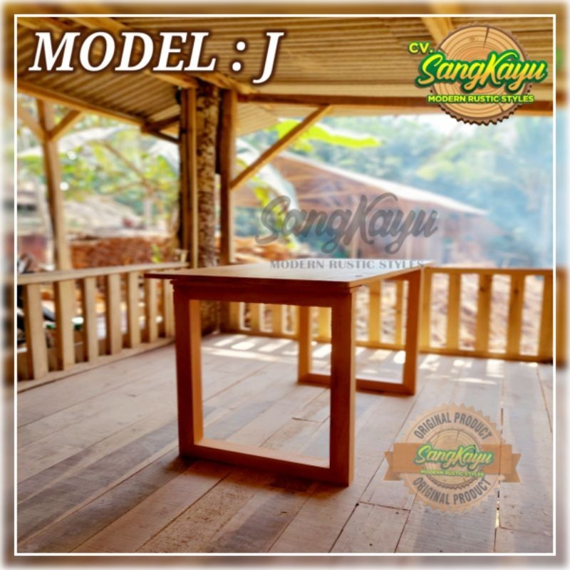 Jual Meja kayu minimalis Meja kerja Meja belajar Meja gaming Wooden ...