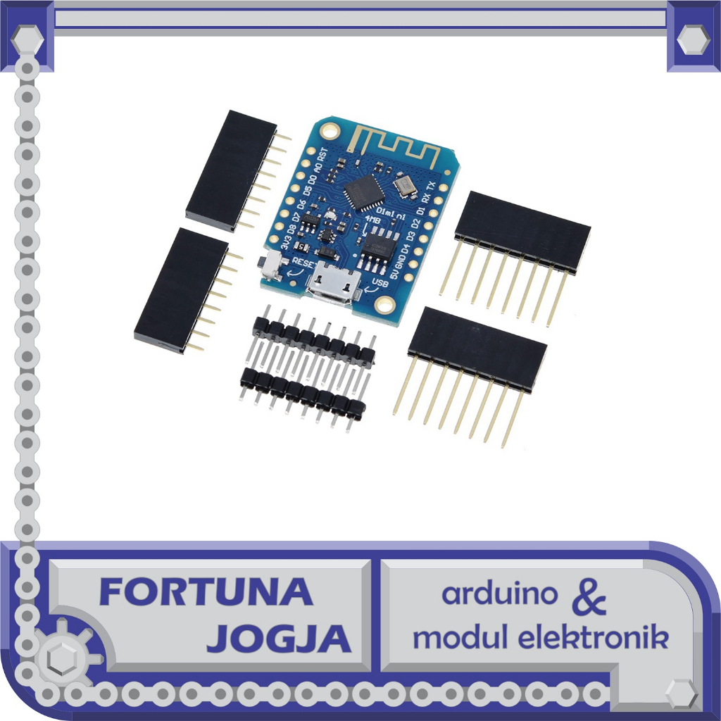 Jual Wemos D1 Mini V3 Esp8266 Ch340 Wifi Iot Development Board Module