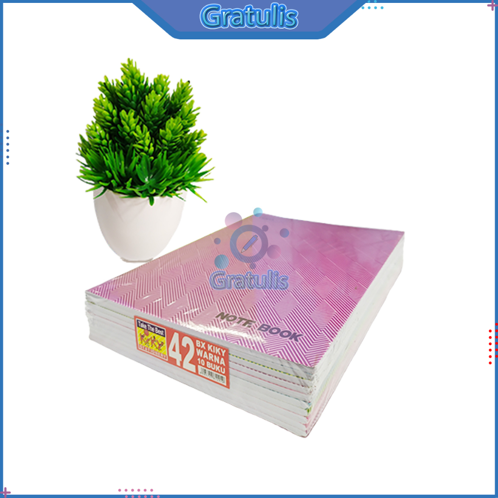 Jual BUKU TULIS BOXY KIKY ISI 42 LEMBAR [1 PACK/10 BUKU/B5] / BUKU BOXY ...