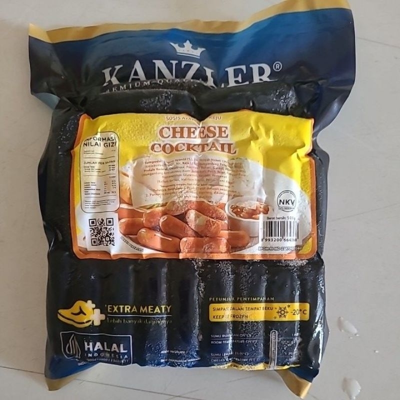 Jual Sosis Kanzler cheese cocktail 500gr | Shopee Indonesia