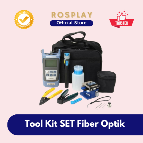 Jual Tool Kit SET Lengkap OPM VFL Cleaver FO Fiber Optic Lengkap 1 Set ...