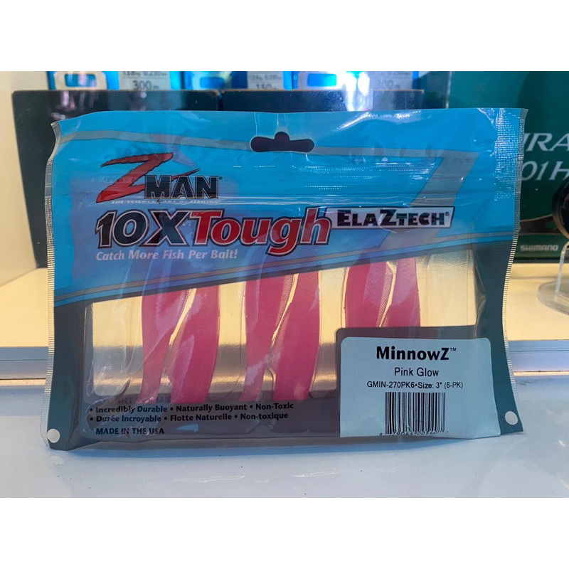 Jual Soft Lure Casting Zman 10x Tough Elaztech Original 3 inch | Shopee ...