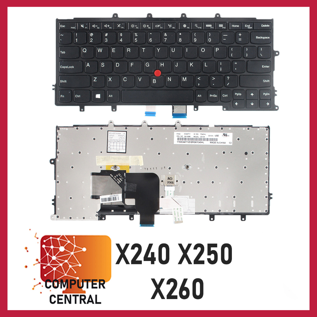 Jual Keyboard Lenovo Thinkpad X270 X240 X250 X260 POINTER X240S X230S ...