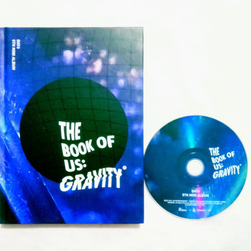 Jual Day6 The Book Of Us : Gravity Soul / Mate Ver. Album Only (Photobook + CD) | Shopee Indonesia