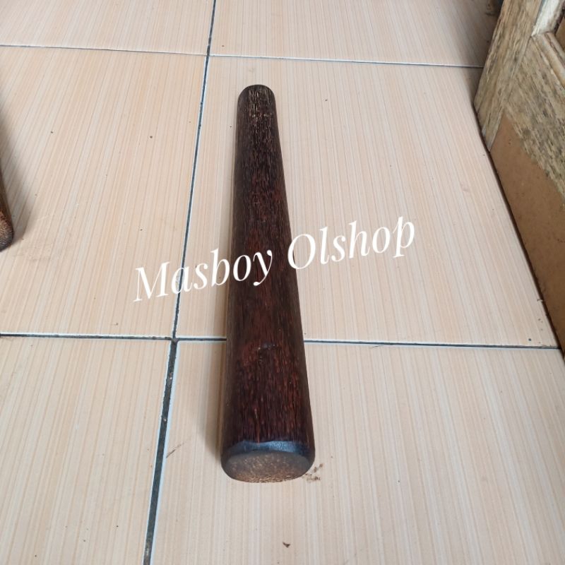 Jual Alu Kayu Tumbukan Kayu Aren / Halu Lumpang Lesung / Panjang 40 cm ...