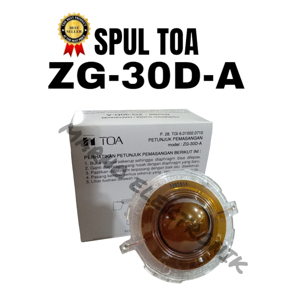 Jual SPUL TOA ZG-30D-A ZG30DA ZG 30 DA 25 WATT 25W ASLI ORI ORIGINAL ...