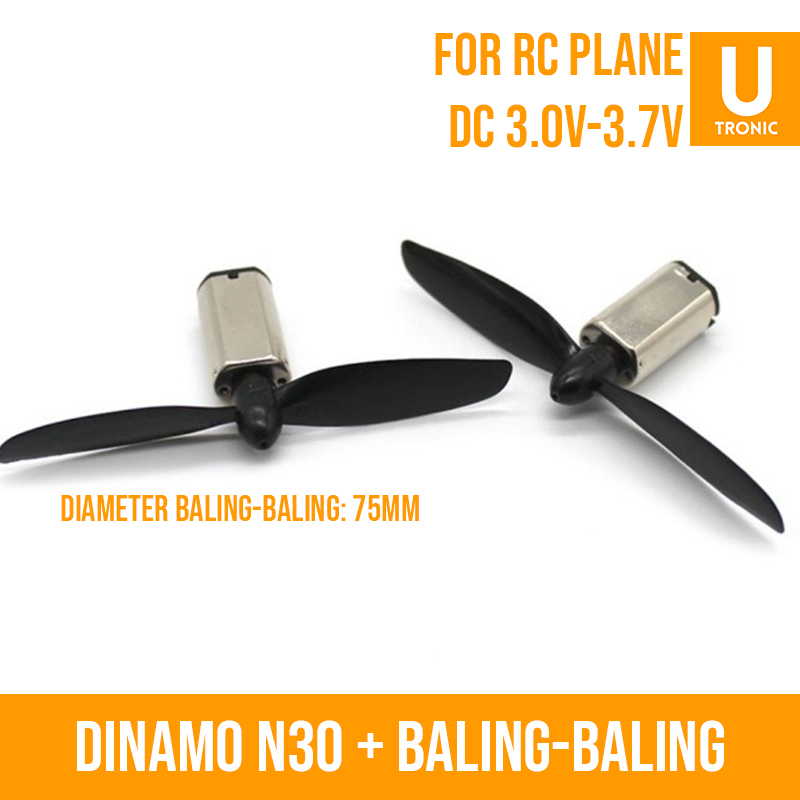 Jual Dinamo Motor RC Pesawat Aircraft model N30 dengan baling-baling ...