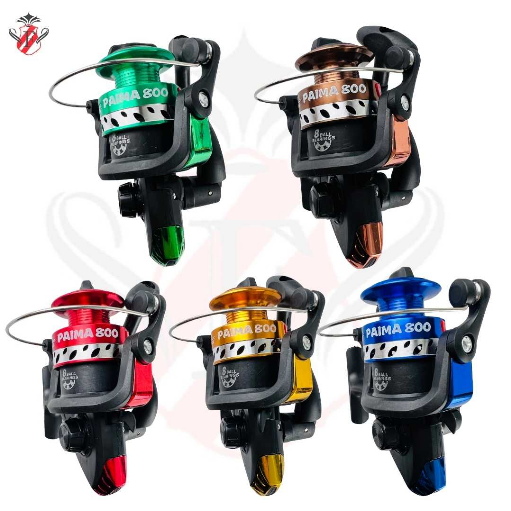 Jual Reel Pancing Gulungan Pancing 800 Fukushima Paima Spool Besi Metal ...