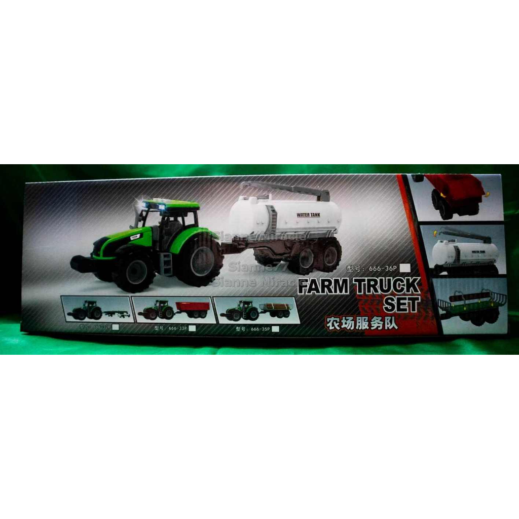 Jual Mainan Traktor Pertanian dan Pekebunan - Tractor Penyiraman dengan ...