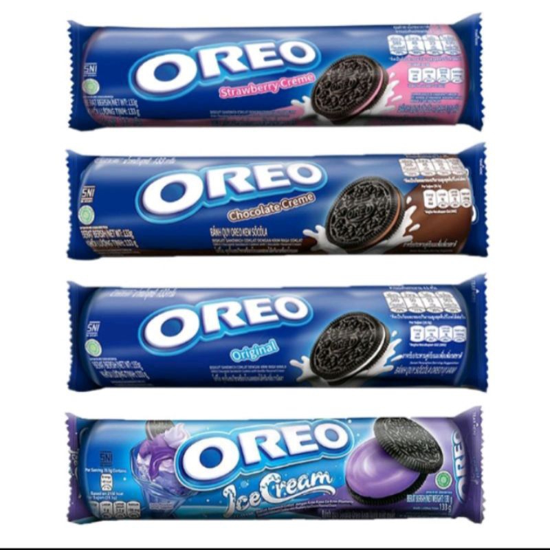 Jual Oreo Biskuit Kemasan Rol 119.6 Gr | Shopee Indonesia