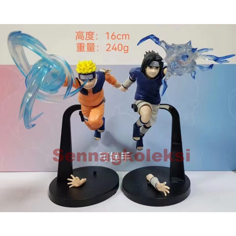 Jual Action Figure Effectreme Naruto Uzumaki Sasuke Uchiha | Shopee Indonesia