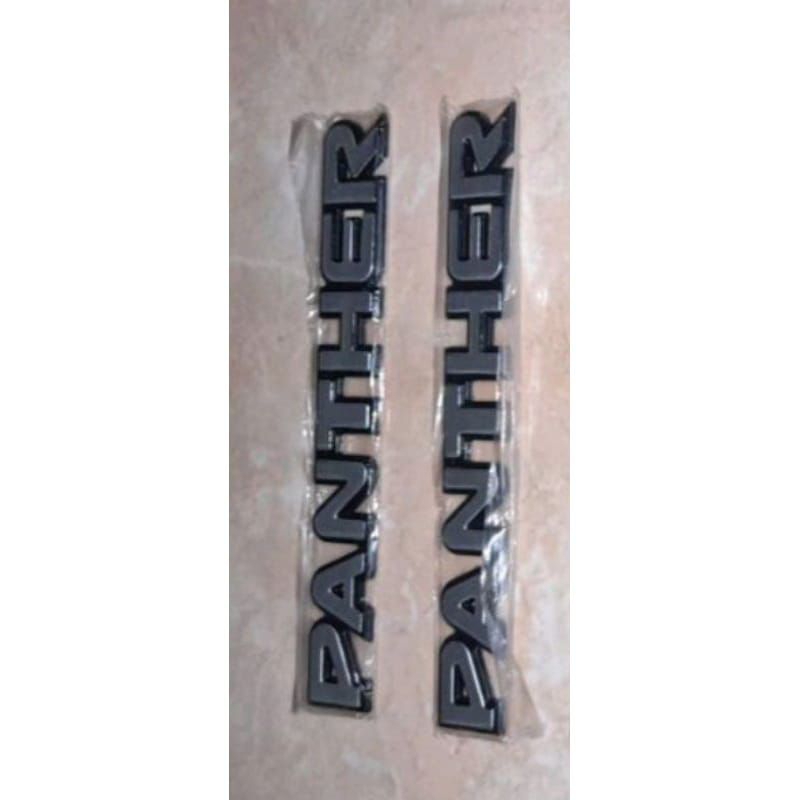 Jual Emblem Logo Isuzu Panther / Emblem Tulisan Panther / emblem ...