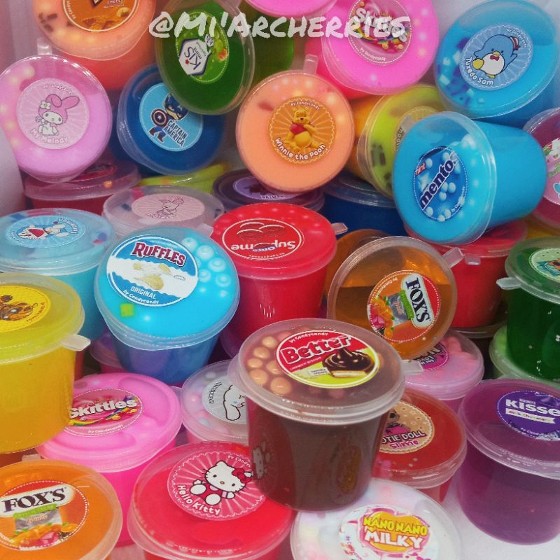 Jual Slime/ Slime Mini/ Slime 25ml | Shopee Indonesia