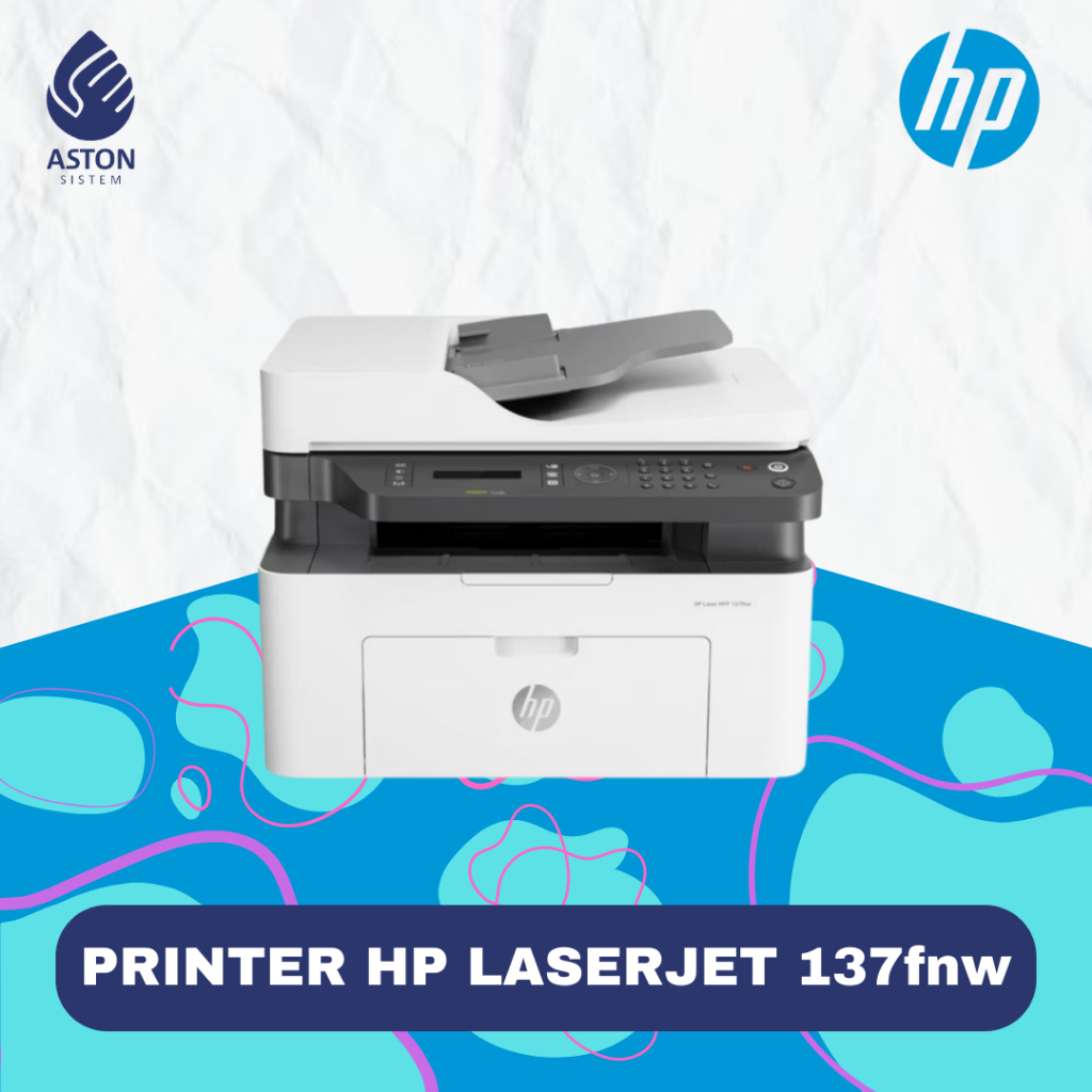 Jual Printer HP Laserjet MFP 137fnw Garansi Resmi (4ZB84A) | Shopee ...