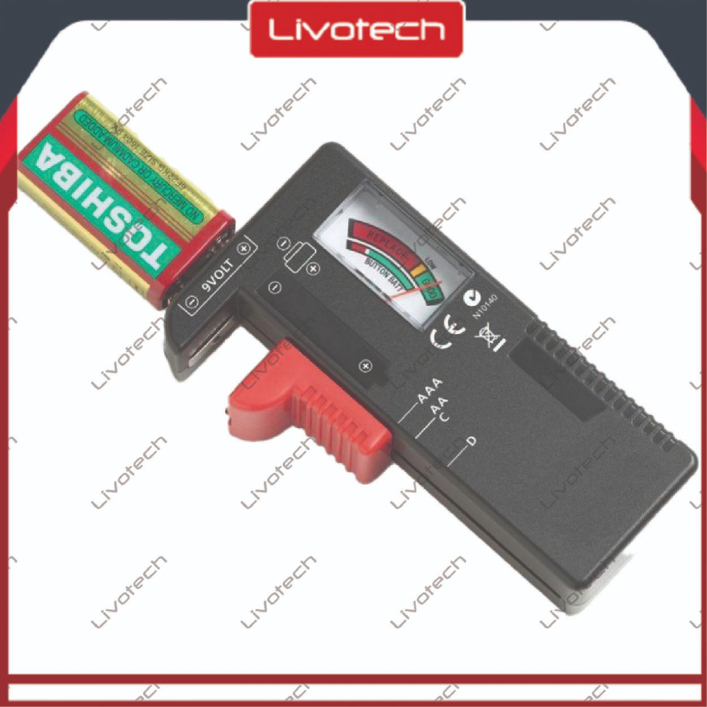 Jual Battery Tester Bt-168 Analog / Cek -Tes Batu Baterai BT168 ...