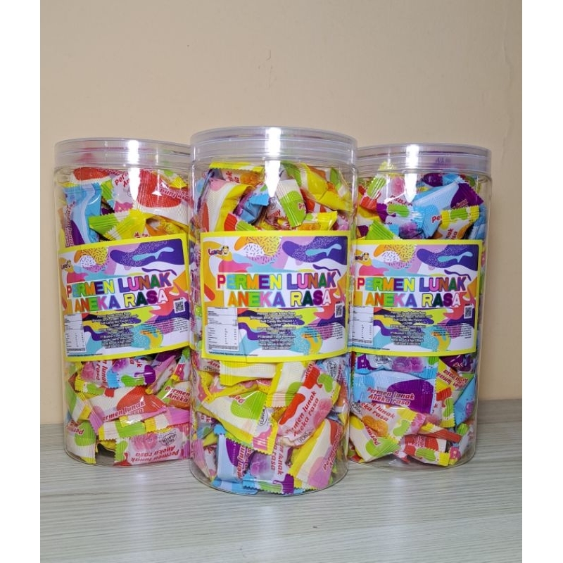 Jual permen/permen lunak aneka rasa/permen rasa buah/permen viral ...