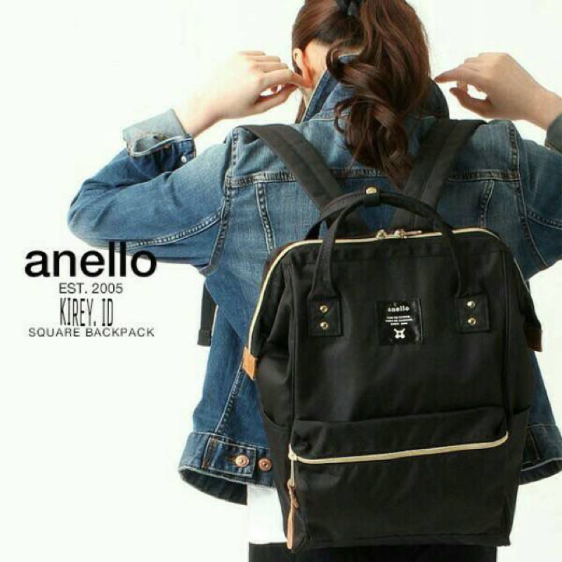Jual TAS RANSEL ANELLO LARGE 40cm - Ransel laptop wanita | Shopee Indonesia
