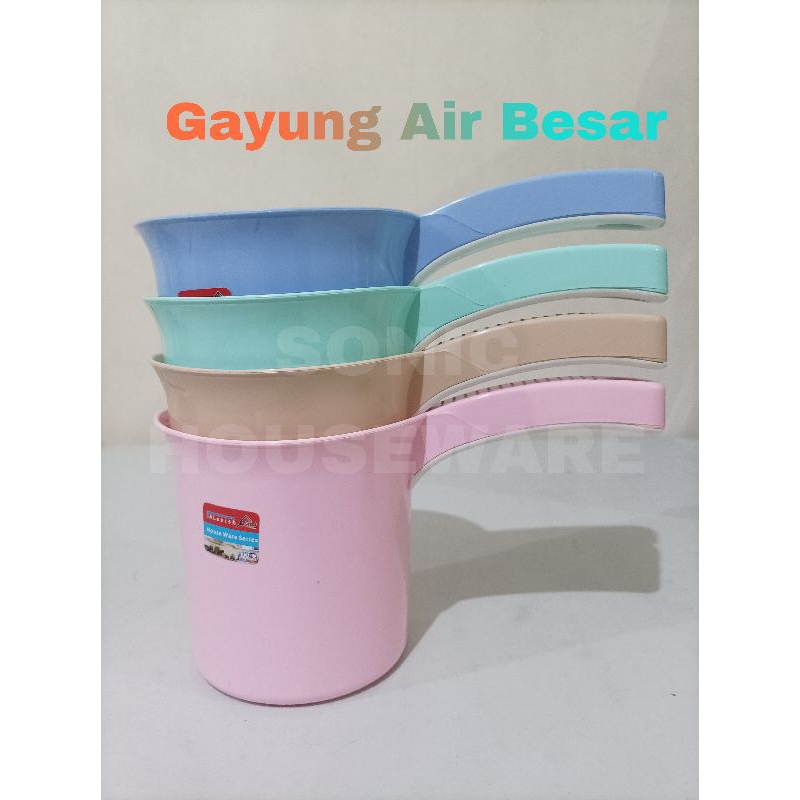 Jual Gayung Air Alexish Gayung Mandi Besar Centong Air Banyu Warna ...