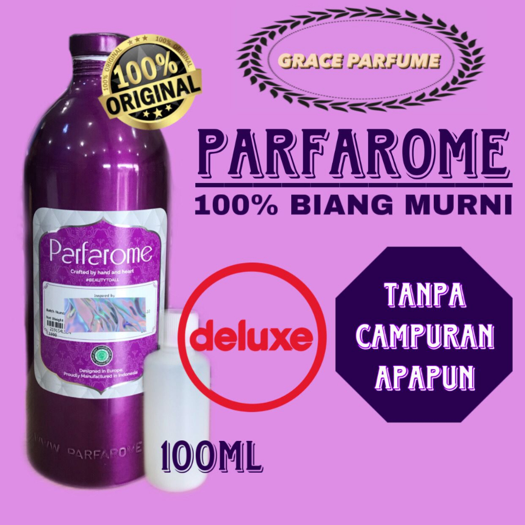 Jual BIANG PARFUME PARFAROME DELUXE 100ML MURNI KEMASAN KALENG ...