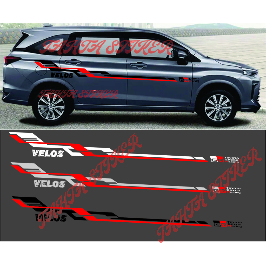 Jual Stiker mobil toyota avanza velos stiker striping mobil avanza ...