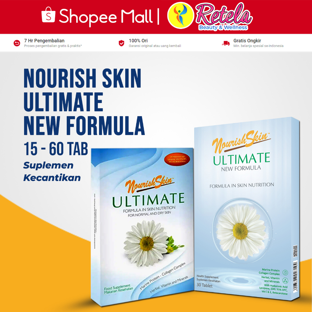 Jual Nourish Skin Ultimate / New Formula / Melembabkan Kulit ...