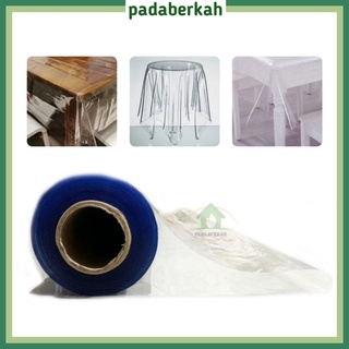 Jual Plastik Mika Bening Meteran Lentur Lemas Untuk Taplak Meja Makan / Plastik Bening / Plastik ...