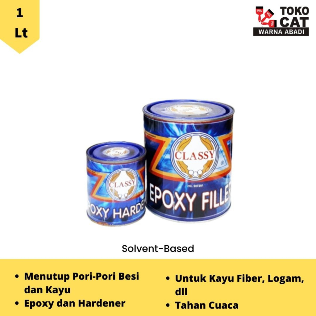 Jual CAT EPOXY CLASSY 1 KG | Shopee Indonesia