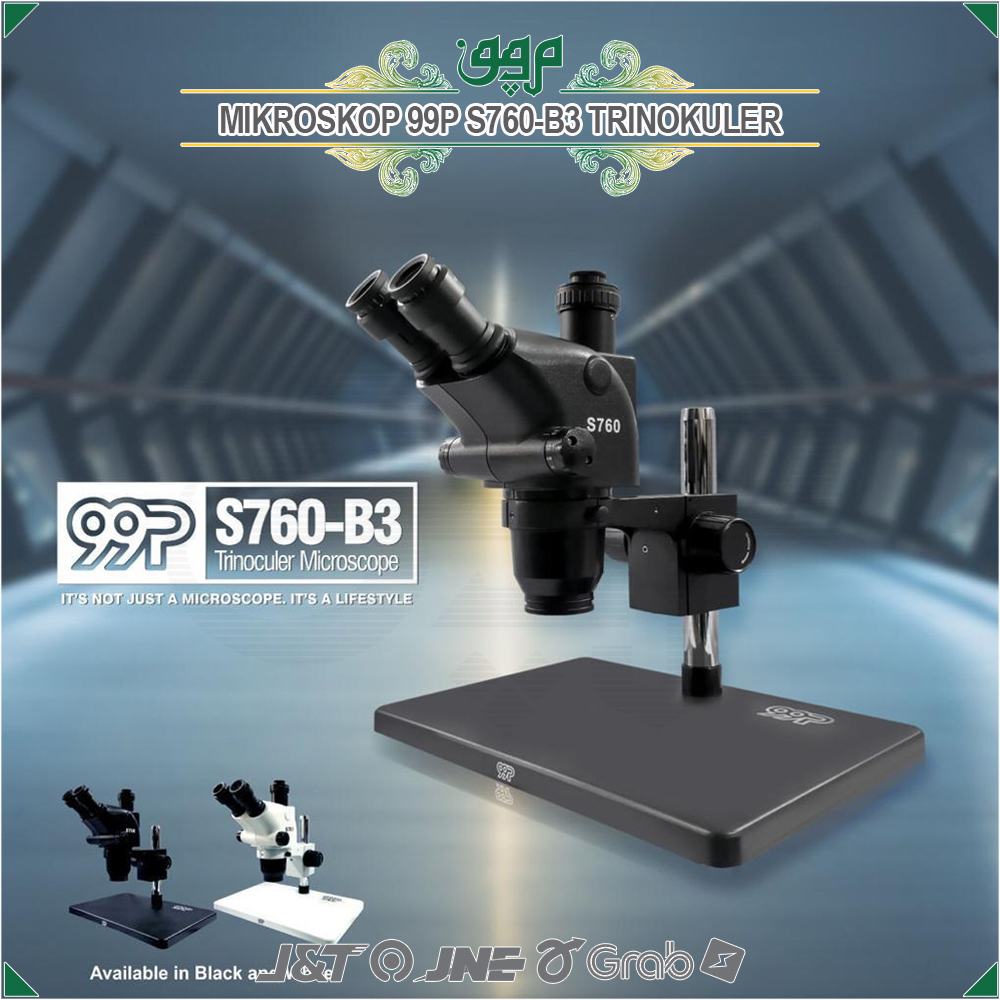 Jual Mikroskop Trinokuler 99P S760-B3 Black/Mikroskop Trinokuler 99P ...