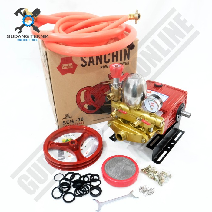 Jual SANCHIN Power Sprayer SCN20 SCN30 / Pompa Steam Mesin Cuci Mobil Motor SCN 20 SCN 30 ...