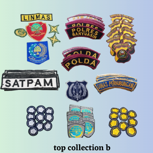 Jual LOGO & LOKASI ATRIBUT POLISI, DINAS PERHUBUNGAN, SATPAM, LIMAS ...