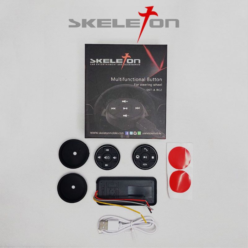 Jual Skeleton Remote Steer Head Unit Universal SKT-A RC2 | Shopee Indonesia