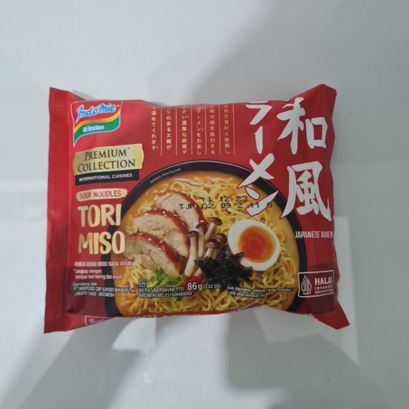 Jual INDOMIE TORI MISO / PREMIUM COLLECTION / INDOMIE INSTANT / MIE ...