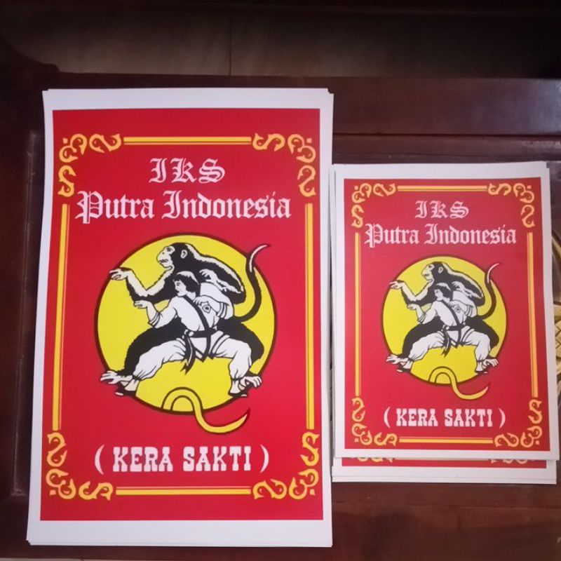 Jual poster pencak silat ikspi atau iks | Shopee Indonesia