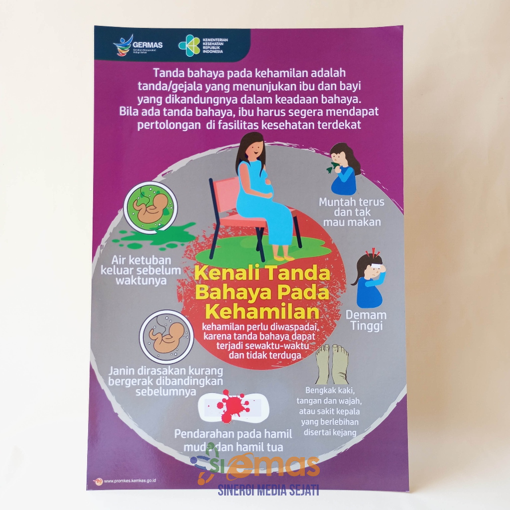 Jual Poster Kebidanan | Poster Kenali Tanda Bahaya Pada Kehamilan ... Jual Poster Kebidanan | Poster Kenali Tanda Bahaya Pada Kehamilan ...