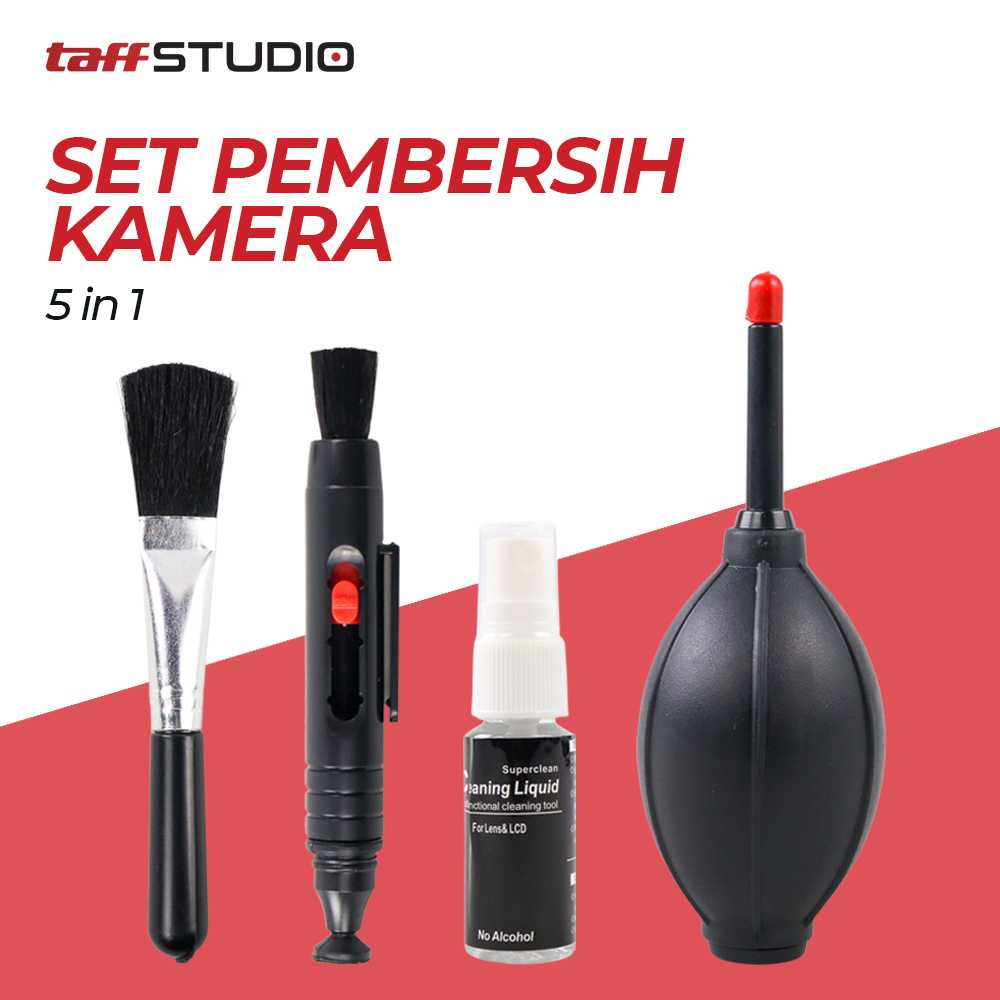 Jual 12 in 1 Kit Pembersih Kamera Lensa DSLR Kit Pembersih Sensor ...