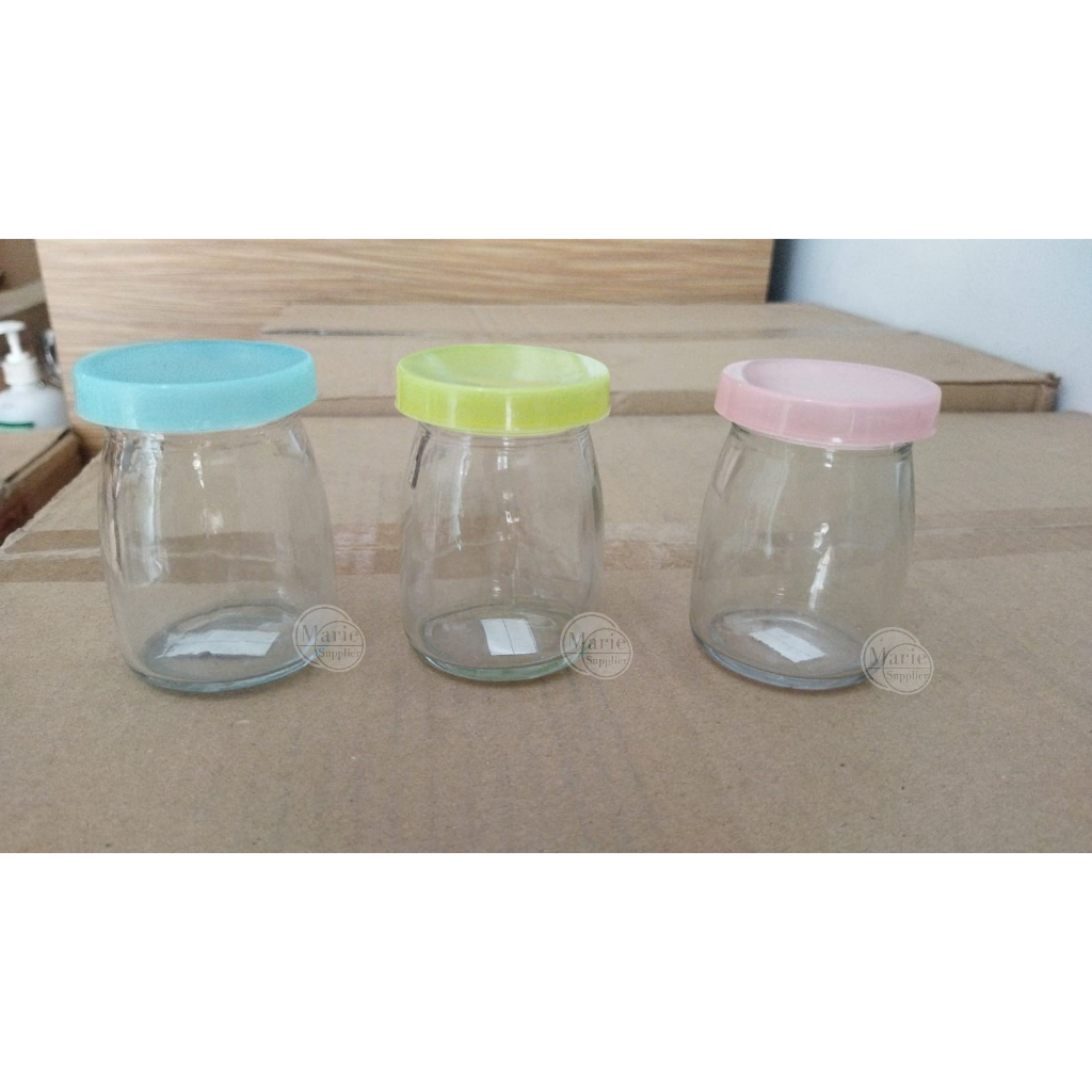 Jual 1PCS 100 ml Botol Kaca PDJ100 Botol Pudding Botol Kaca Borth Botol ...