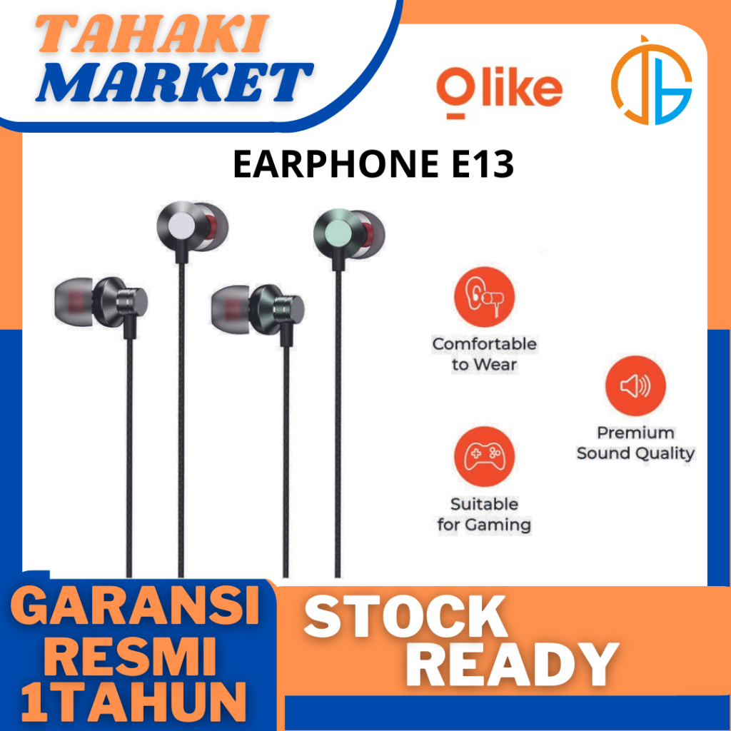 Jual Olike Wired Earphone Game-on Clear Sound Gaming Headset E13 Murah ...