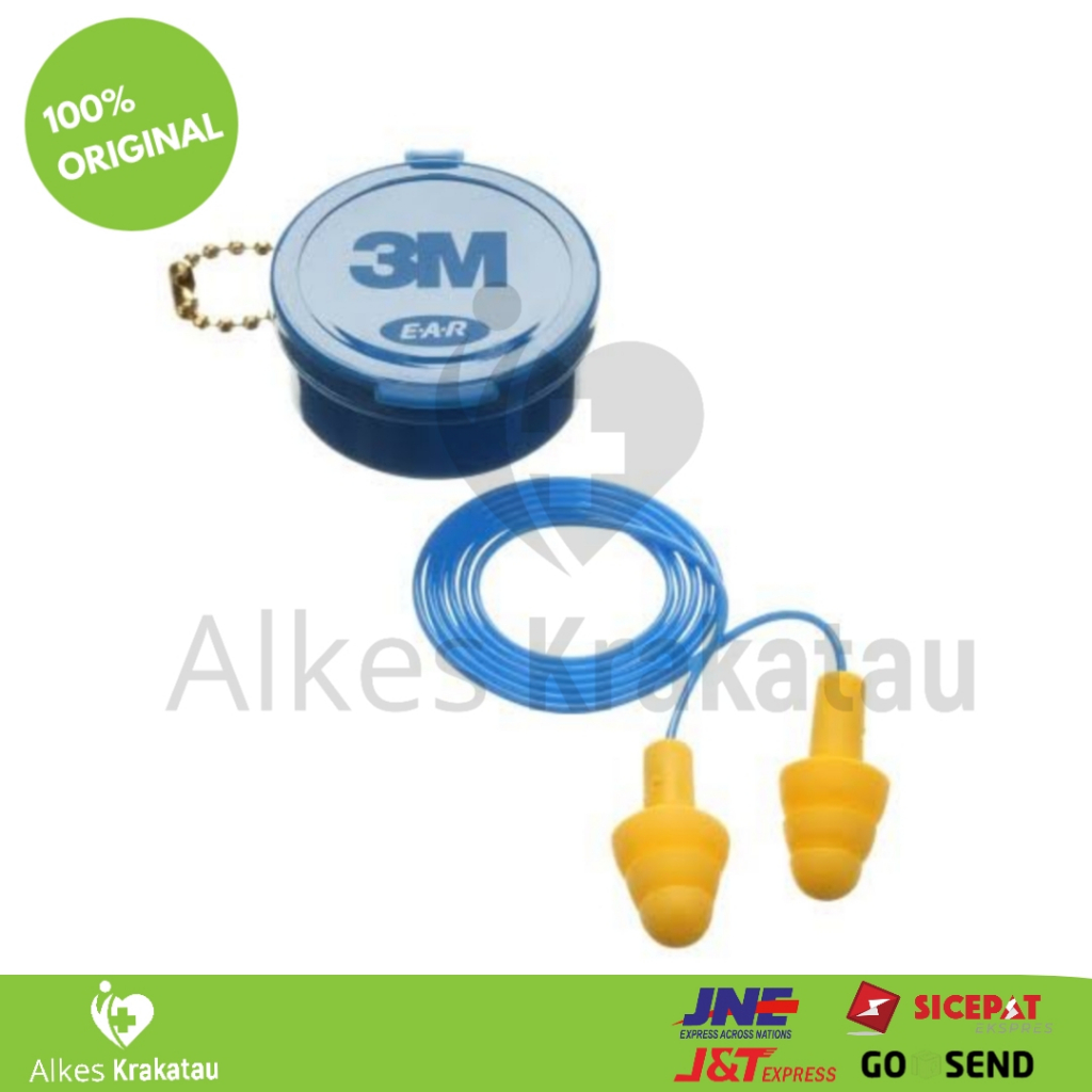Jual Earplug 3M Ultrafit 4002 with casing / Penutup Telinga / Tutup ...