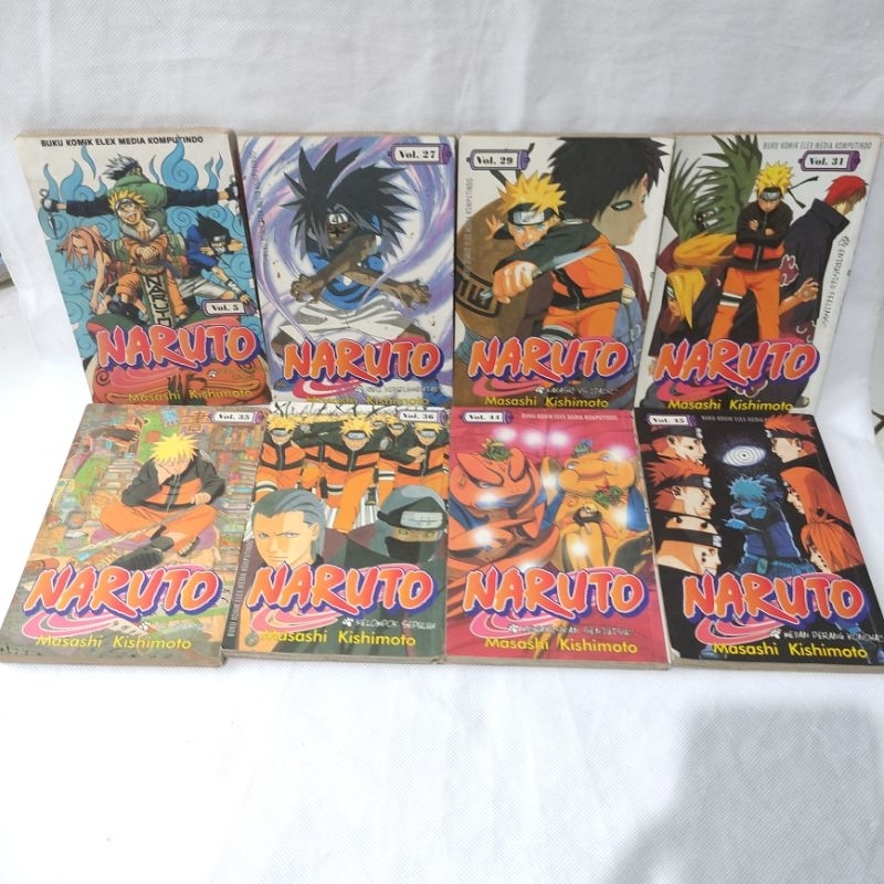 Jual komik naruto cabutan by masashi kishimoto | Shopee Indonesia