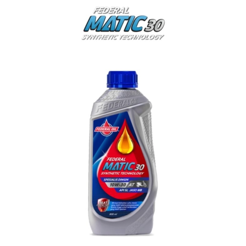 Jual OLI FEDERAL MATIC SAE 10W-30 800ml | Shopee Indonesia