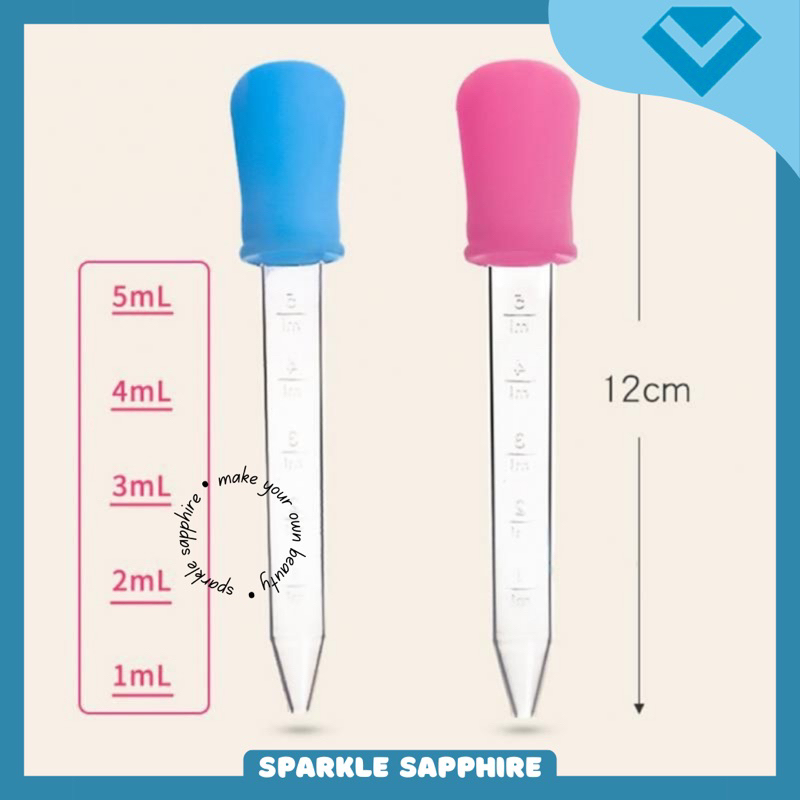 Jual PIPET TETES BAYI Feeder Dropper 5 ml Alat Bantu Minum Baby Pipette ...