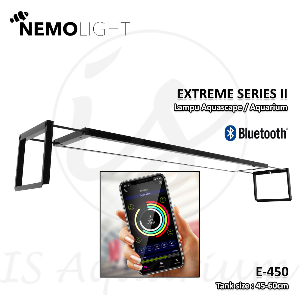 Jual Nemo Light Extreme Series II E-450 Lampu Aquascape 45cm Bluetooth | Shopee Indonesia
