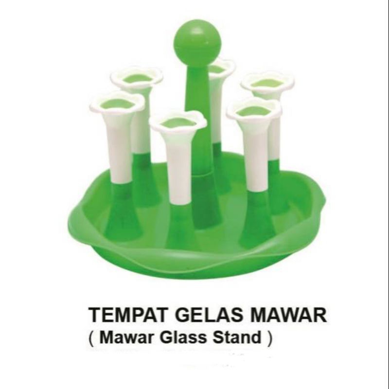 Jual TEMPAT GELAS / STAND GELAS ISI 6 BIASA ( 1 Buah ) | Shopee Indonesia