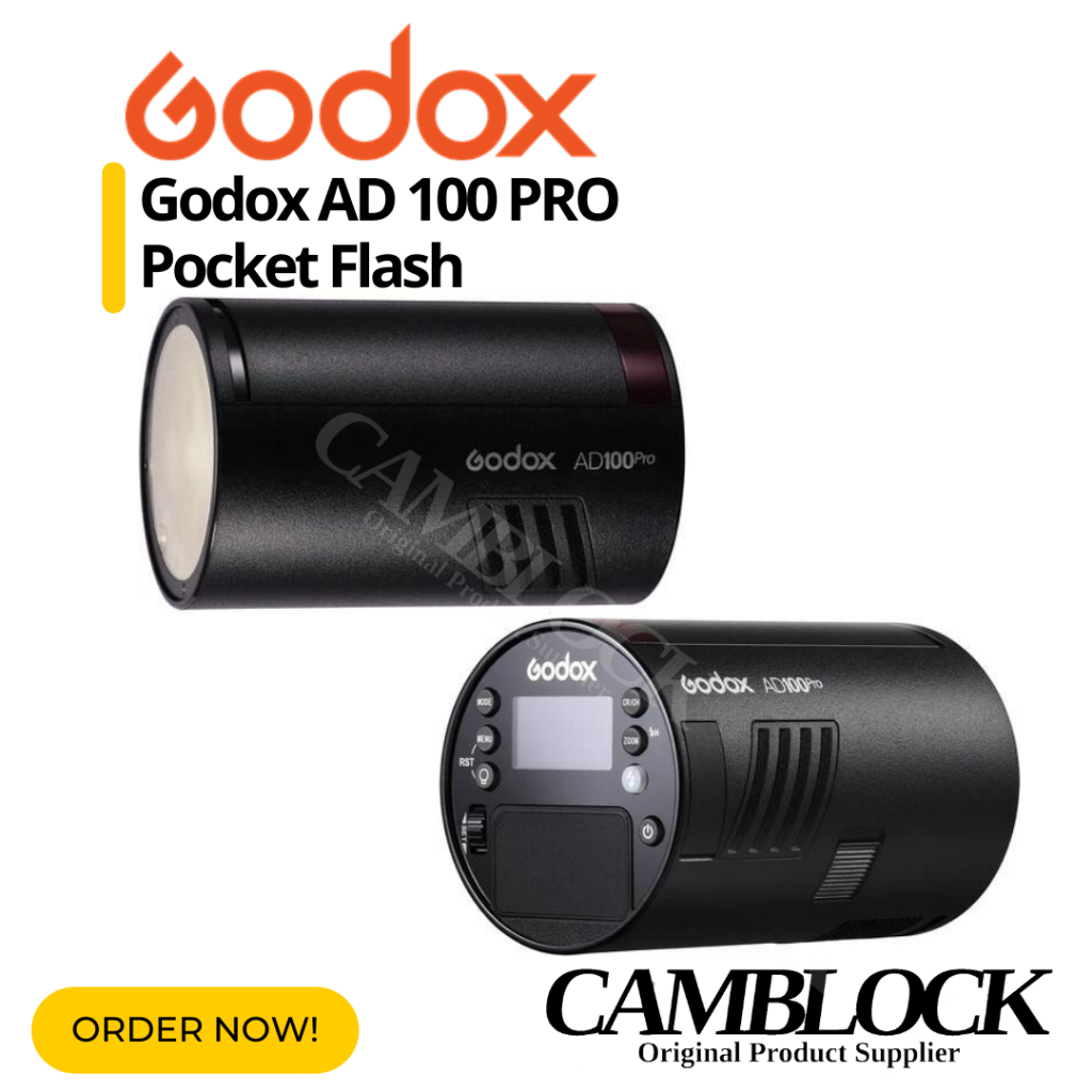 Jual Godox AD 100 PRO Pocket Flash AD 100 Pro | Shopee Indonesia