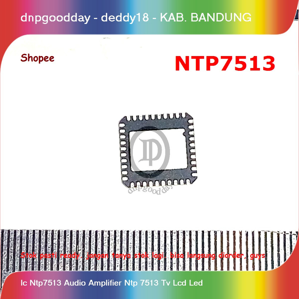 Jual Ic Ntp7513 Audio Amplifier Ntp 7513 Tv Lcd Led | Shopee Indonesia