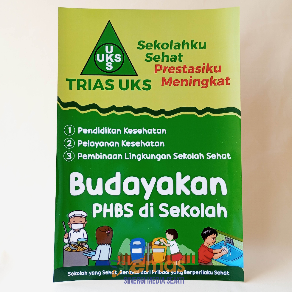Jual Poster Sekolah | Poster Trias UKS untuk Sekolah | Poster Trias UKS ...