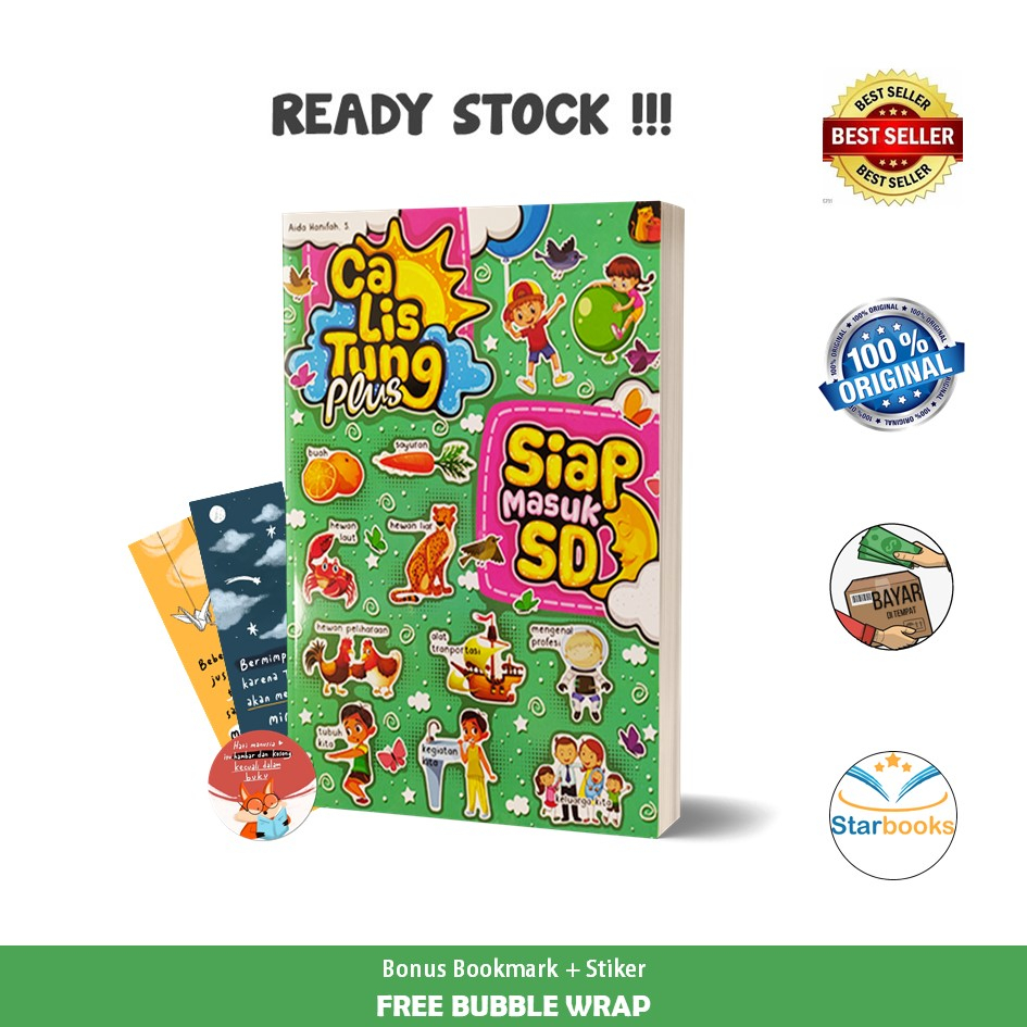 Jual Buku Calistung Plus Siap Masuk SD - Genta Smart (Buku Anak ...