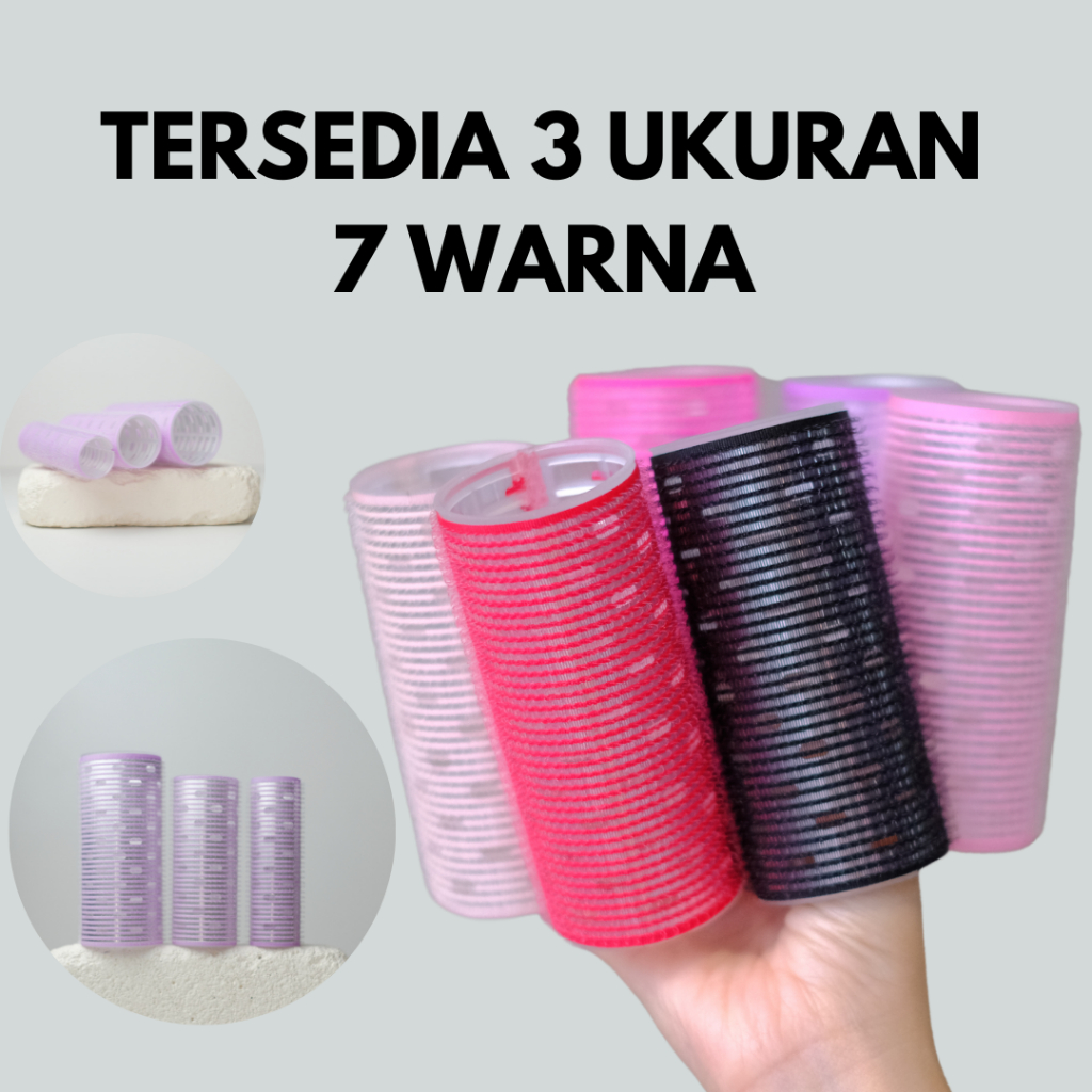 Jual MAGIC ROLL LAPISAN ALUMUNIUM - HAIR ROLLERS - ROLL RAMBUT BESAR ...